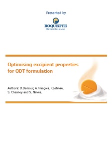 Optimising excipient properties for ODT formulation | Pharmaceutical ...