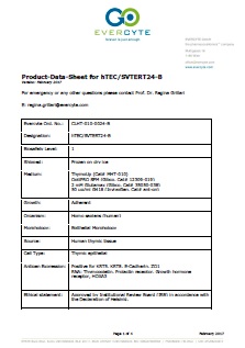 hTEC/SVTERT24-B - Product Data Sheet