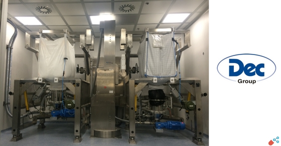 Dec elaborates innovative big bag dispensing system through isolator ...