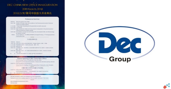 Dec Group opens new Shanghai office | Pharmaceutical-Networking.Com