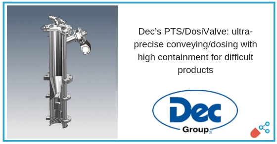 Dec showcasing PTS-based powder handling solutions at Solids Dortmund ...