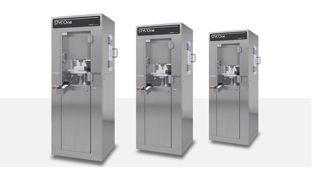 Medelpharm showing STYL’One Evolution ML compaction simulation at ...