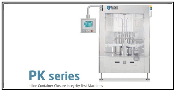 Inline Container Closure Integrity Test Machines - PK series ...