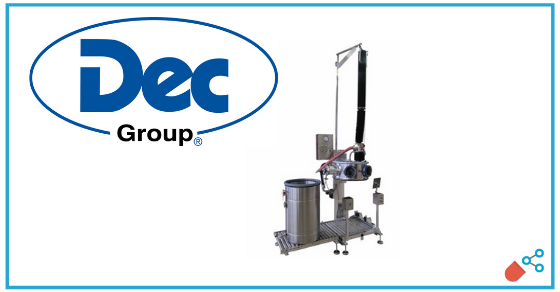 Dec Group showcases DCS® Liquid high containment system for liquids at ...
