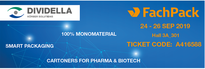 Dividella part of combined Korber Medipak presence at environmentally ...