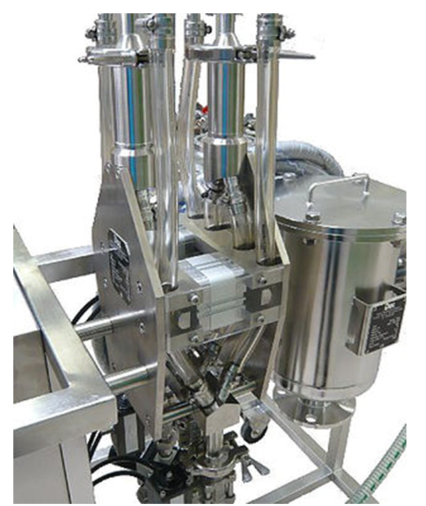 High containment integrated powder handling systems