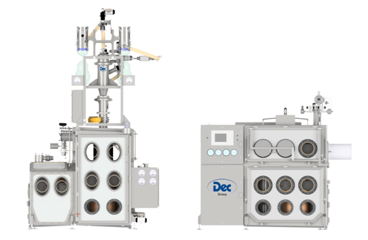 High containment pharmaceutical manufacturing with Dec PTS® solutions