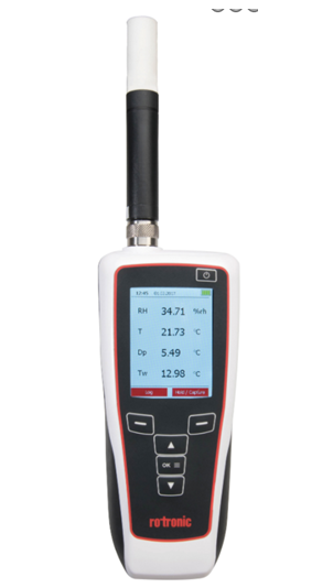 Rotronic solutions for measuring humidity and moisture
