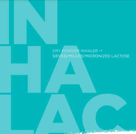 Dry Powder Inhaler - Sieved, Milled, Micronized Lactose