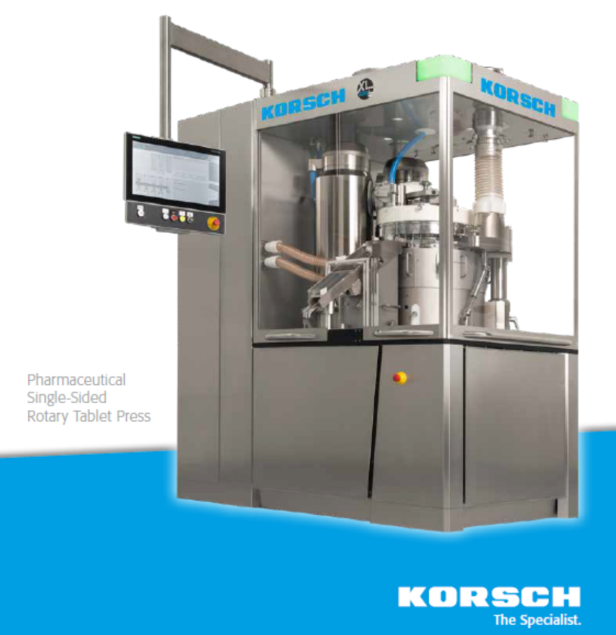 KORSCH XL 400 - Pharmaceutical Single-Sided Rotary Tablet Press