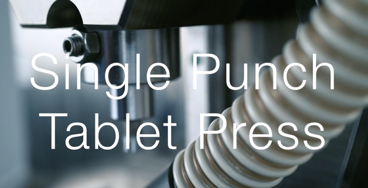 How to setup the Single Punch Tablet Press - Charles Ischi AG