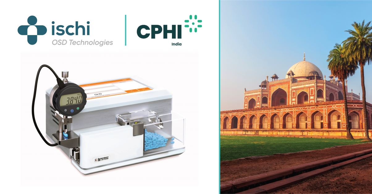 Charles Ischi to showcase new HC7 Tablet Hardness Tester at CPHI India