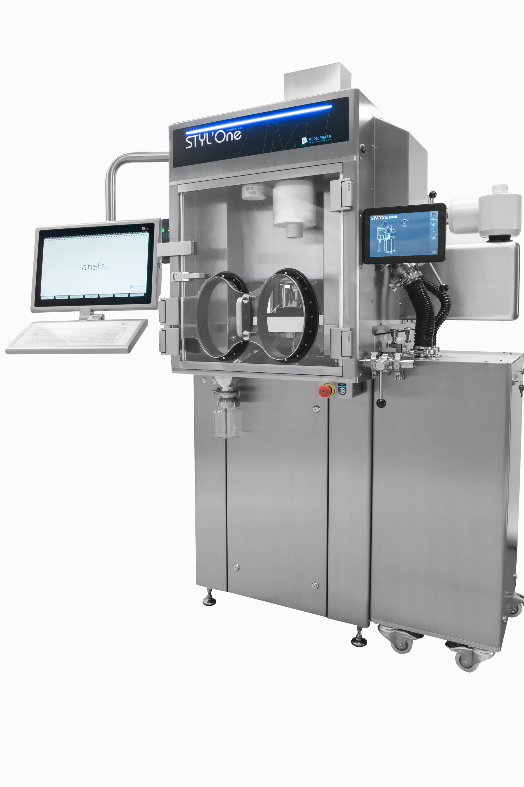 High containment in tableting