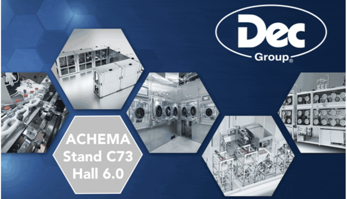 Dec Group focusing on continuous manufacturing at ACHEMA 2024