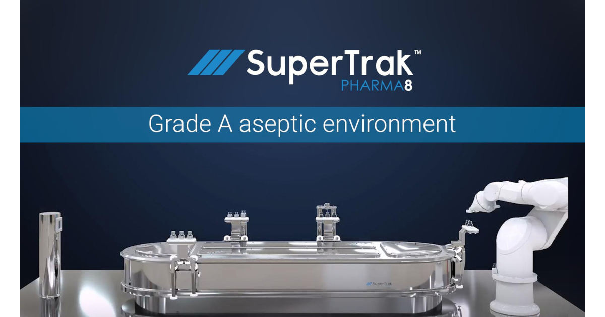 SuperTrak CONVEYANCE™ releases SuperTrak PHARMA8™