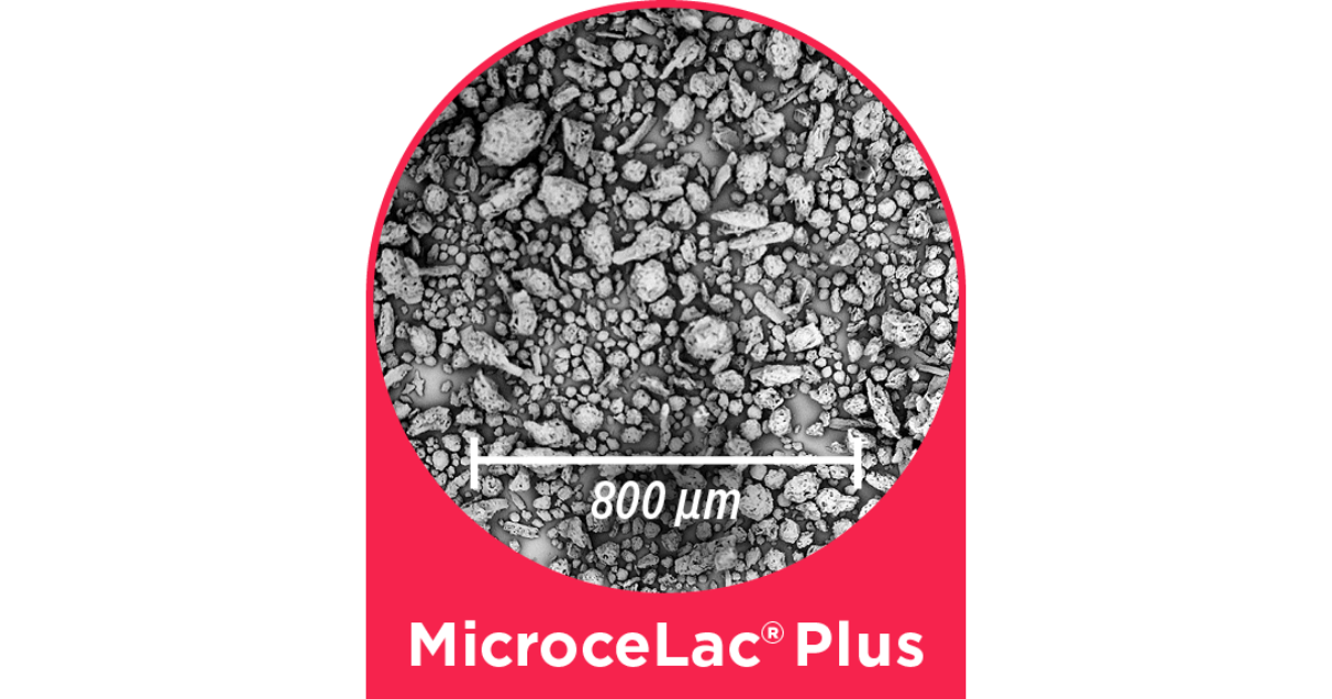 MicroceLac® Plus for exceptional tabletability under DC